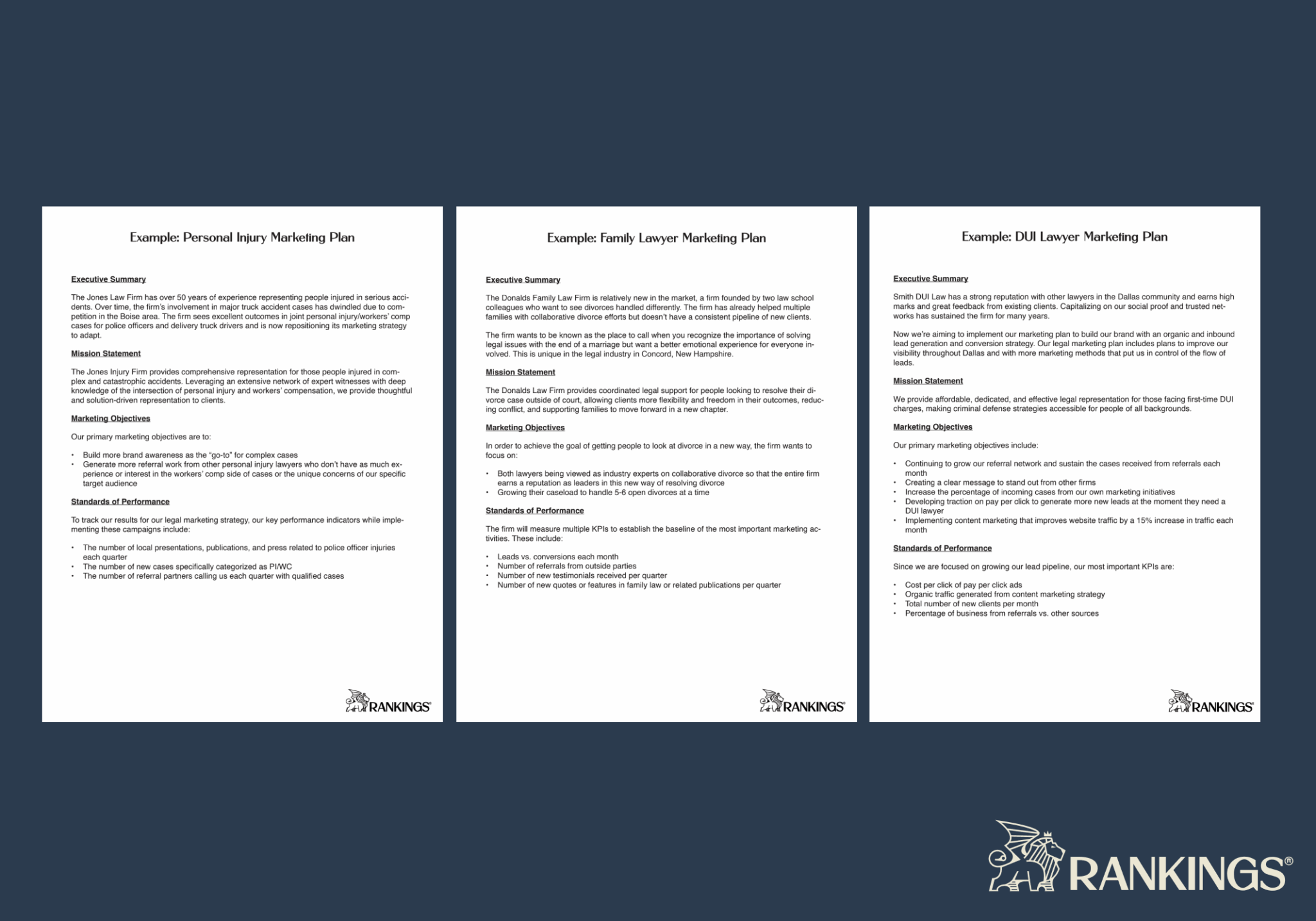 Law Firm Marketing Plan with Word & PDF Examples